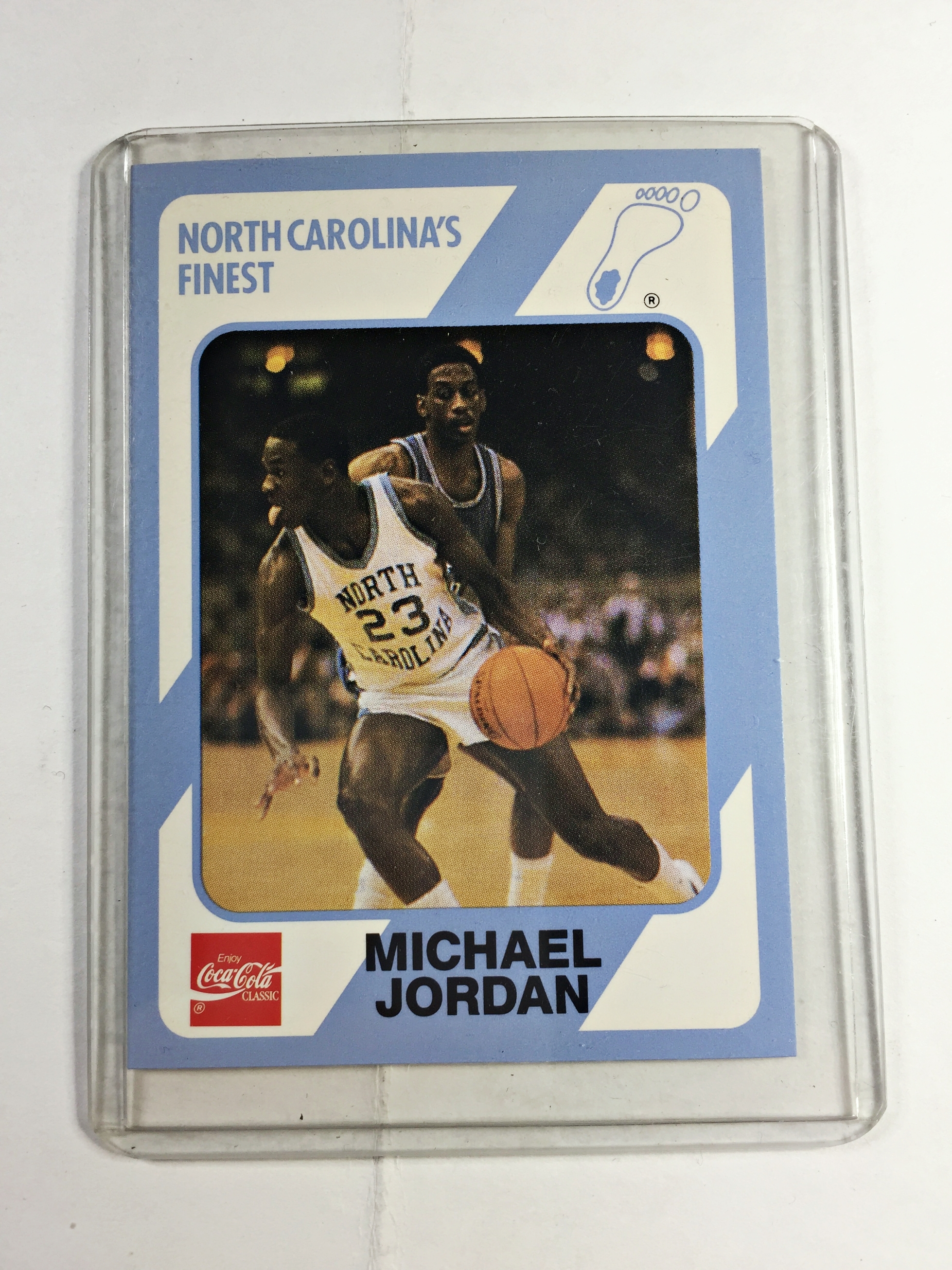 1989 Collegiate Collection Trading Card*MICHAEL JORDON*Guard | Property ...