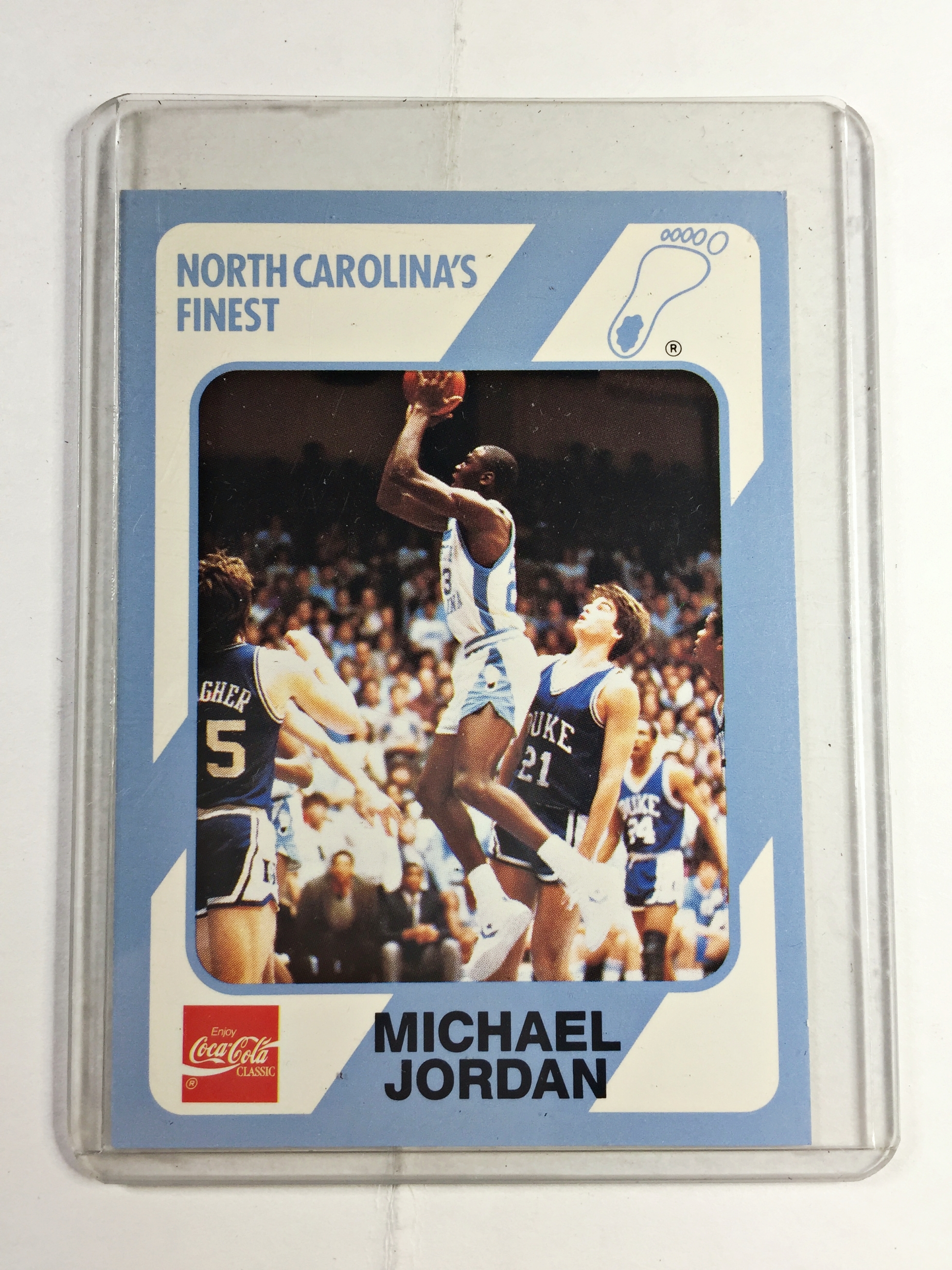 1989 Collegiate Collection Trading Card*MICHAEL JORDON*Guard | Property ...