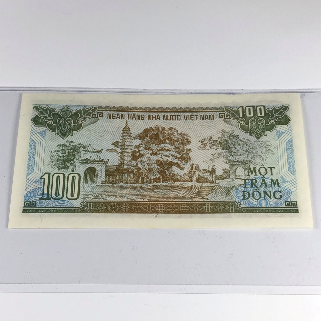 1991 Vietnam 100 Dong Banknote*Crisp Uncirculated | Property Room