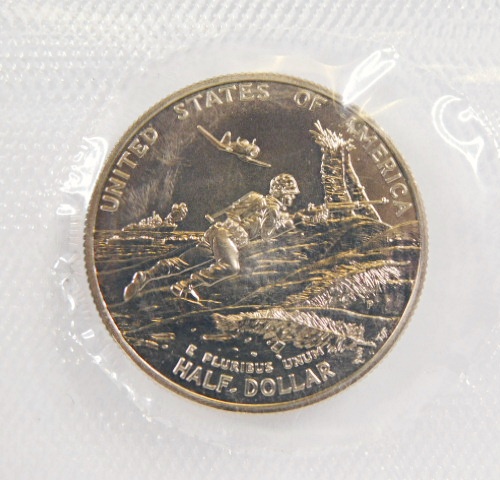 1991-1995-P World War II 50th Anniversary Commemorative Half Dollar ...