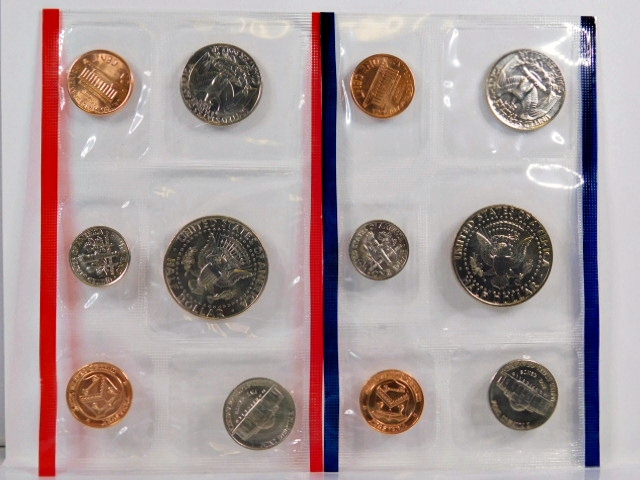 1992 United States Mint Uncirculated Coin Set*With Both P and D Mint ...