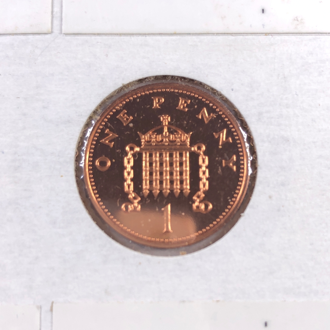 1993 Great Britain One Penny Proof Coin*Deep Cameo | Property Room