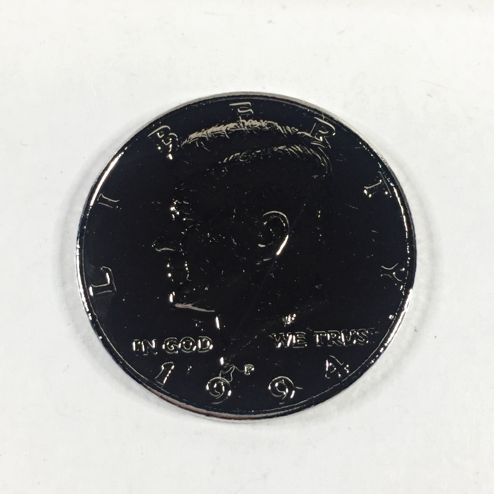 1994-P Platinum Layered Kennedy Half Dollar | Property Room