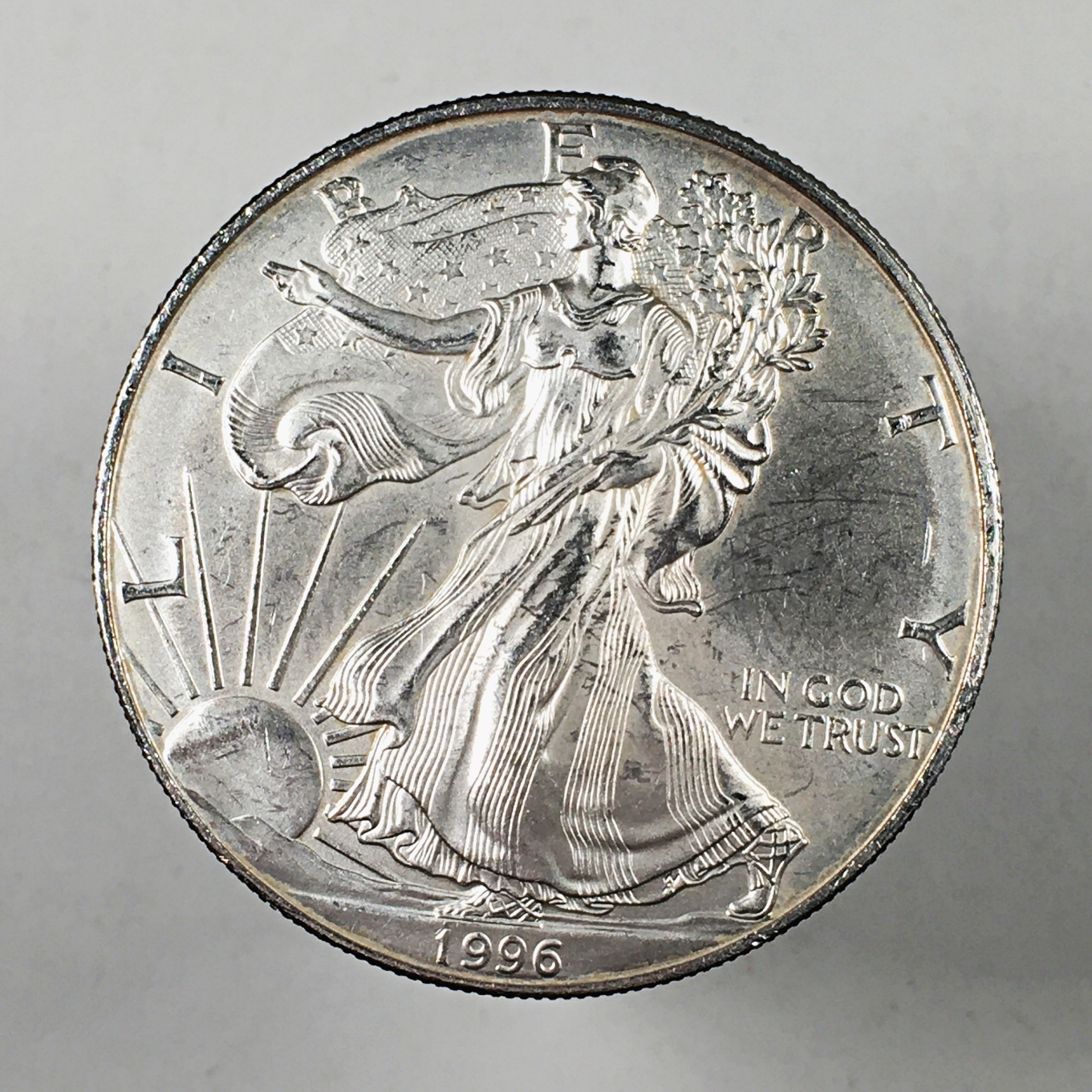 1996 American Silver Eagle*1oz .999 Fine Silver | Property Room