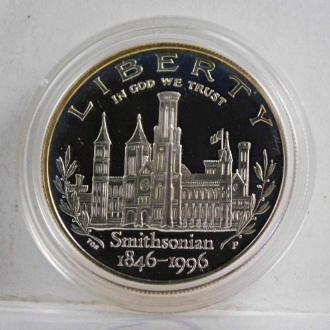 1996P Smithsonian Institution 150th Anniversary Commemorative PROOF ...