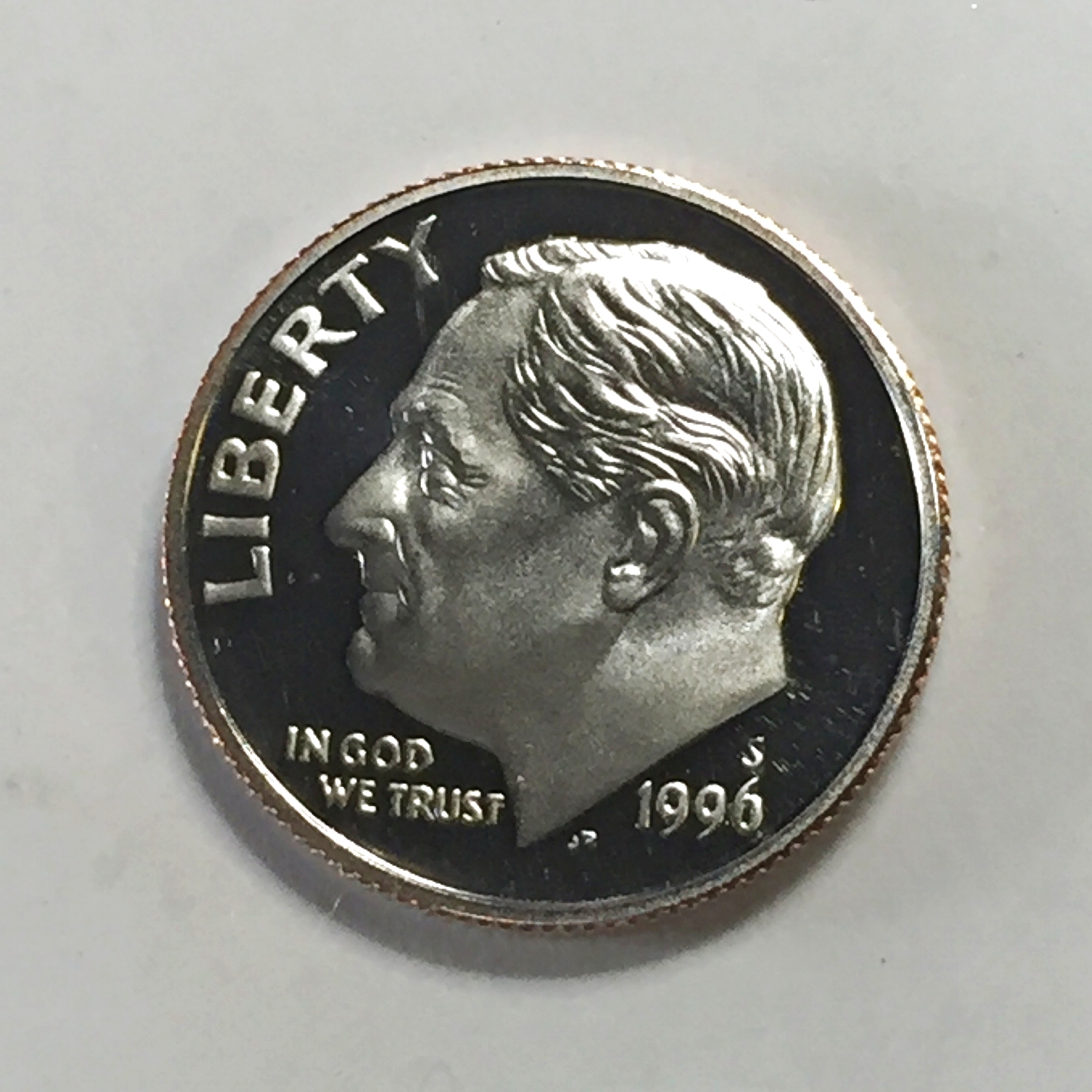 1996-S Proof Roosevelt Dime*Deep Cameo | Property Room
