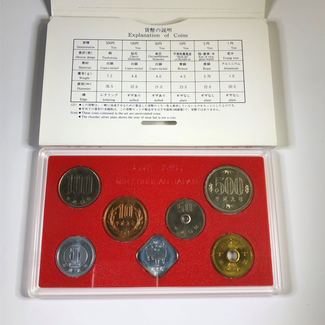 1997 8th Tokyo International Coin Convention Coin Set*In Original ...