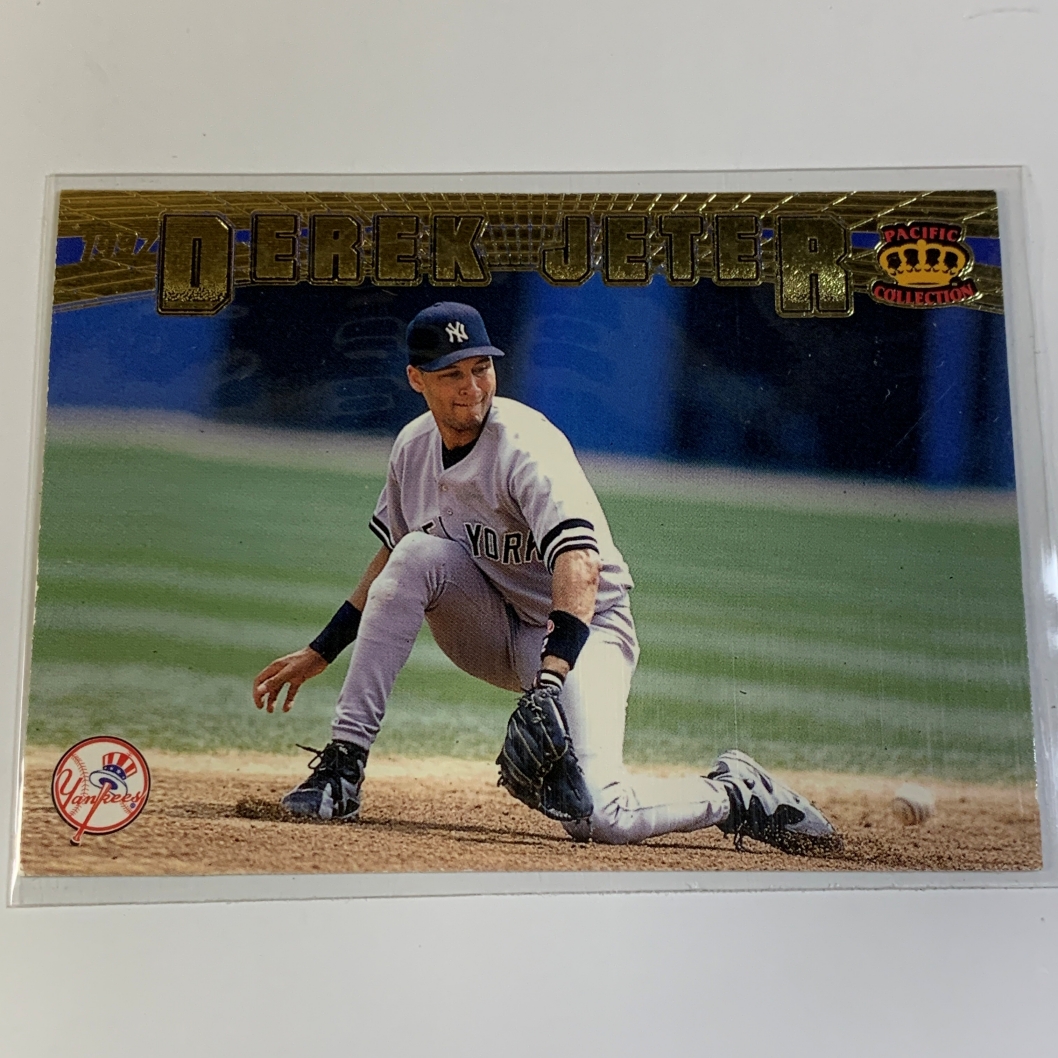 1997 Pacific Collection Derek Jeter New York Yankees Card in Protective ...