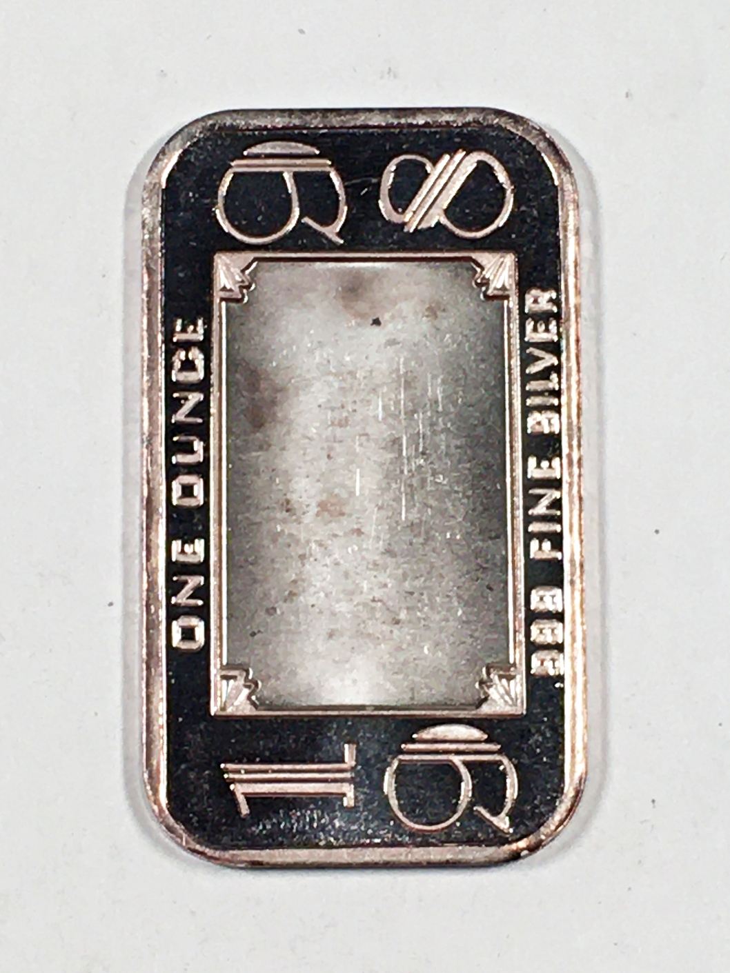 1998 Congratulations One Troy Ounce .999 Fine Proof Silver Bar ...