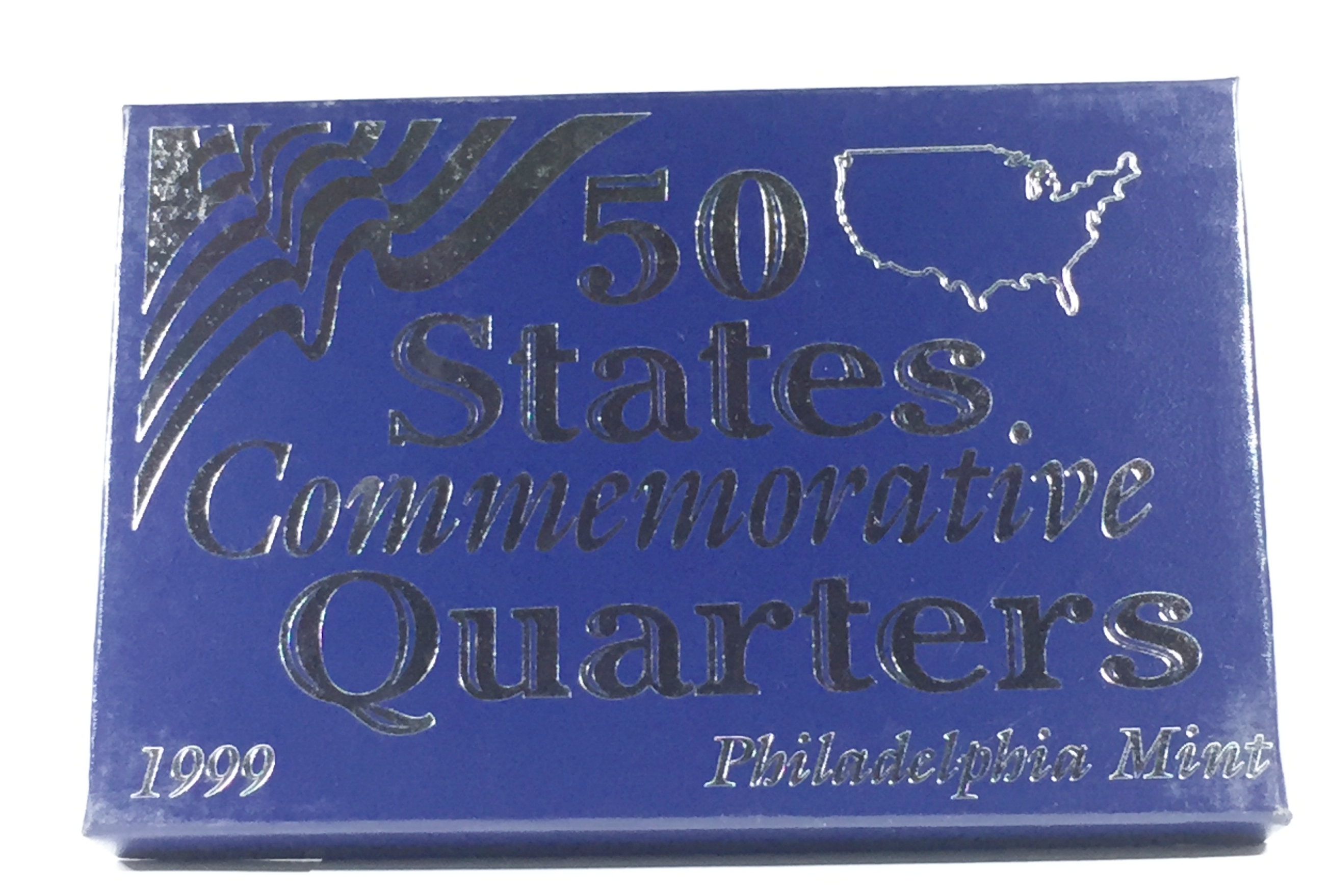 1999 Commemorative State Quarters*Philadelphia Mint*Custom Holder and ...