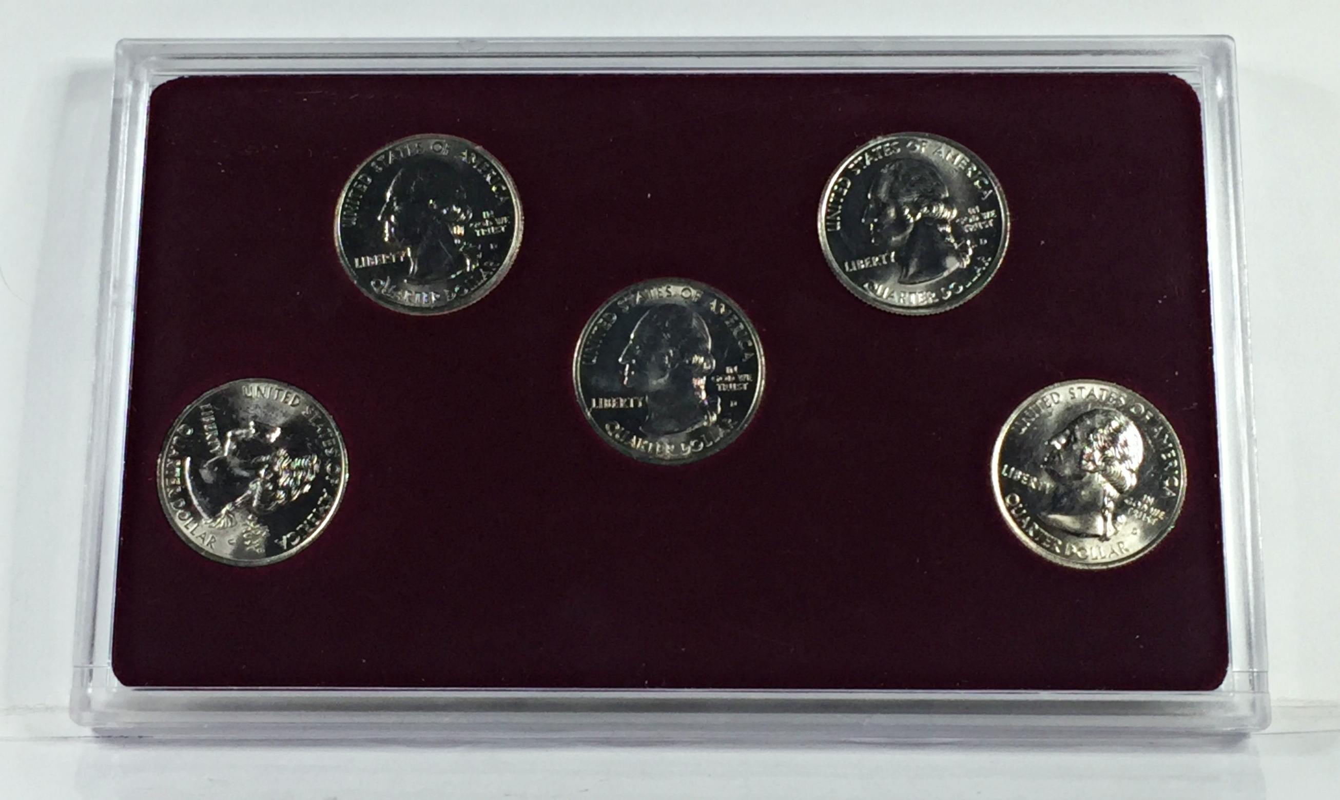 1999 Statehood Commemorative Quarters Collection*In Custom Holder ...
