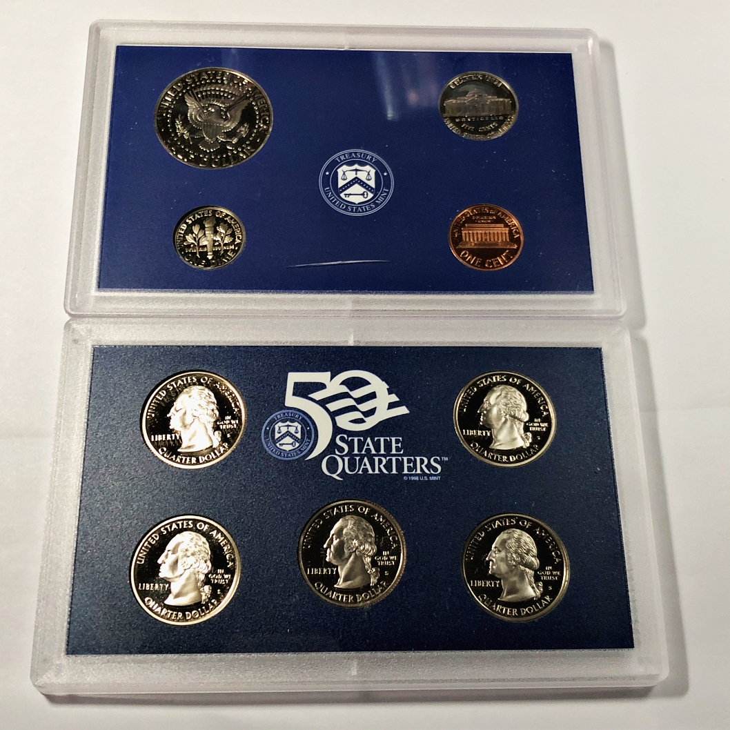 1999 United States Mint Proof Set*Includes Commemorative Quarters*In ...
