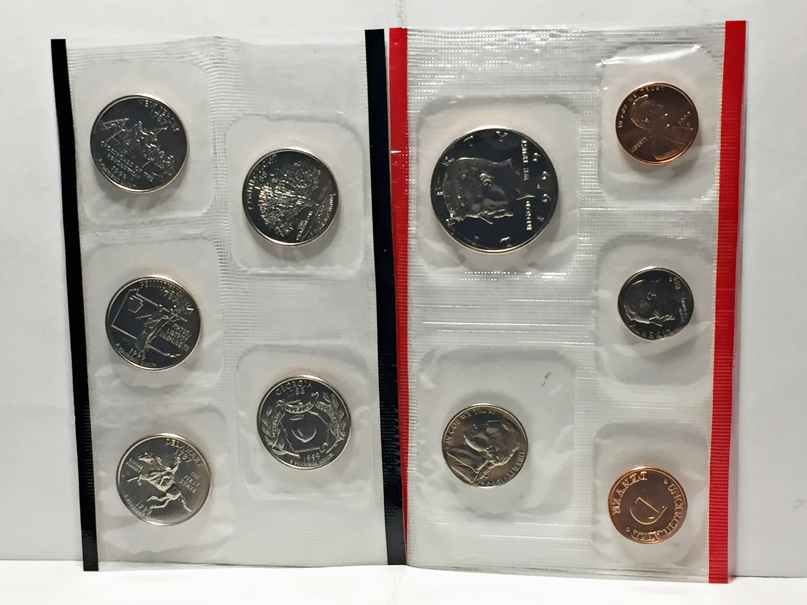1999 United States Mint Uncirculated Coin Set*Denver Mint*Includes ...