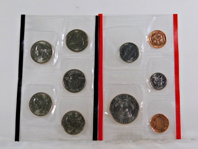 1999 United States Mint Uncirculated Coin Set*DENVER*In Original Mint ...
