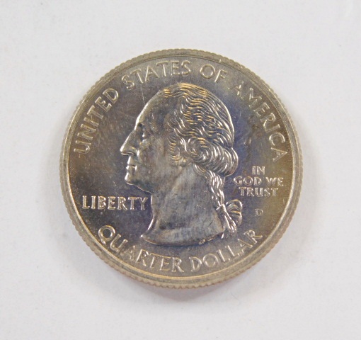 1999-D Colorized Georgia Commemorative State Quarter | Property Room
