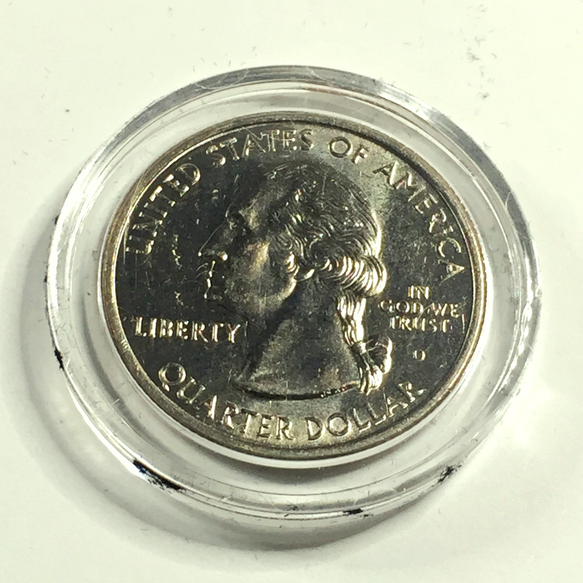 1999-D Colorized Georgia State Commemorative Quarter*Specialized ...