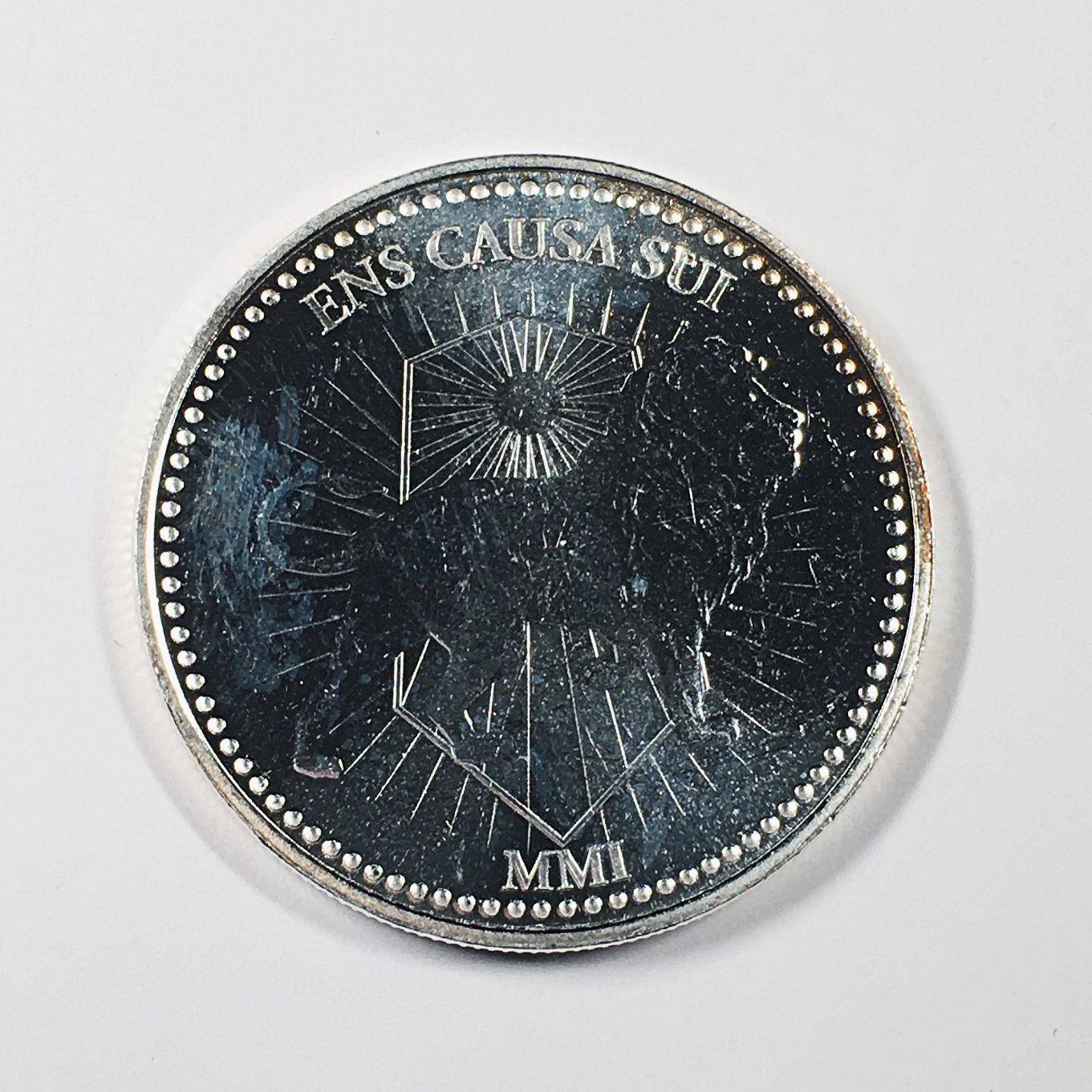 1oz .999 Fine Silver Round John Wick Commemorative *Ex Unitae Vires*Ens ...