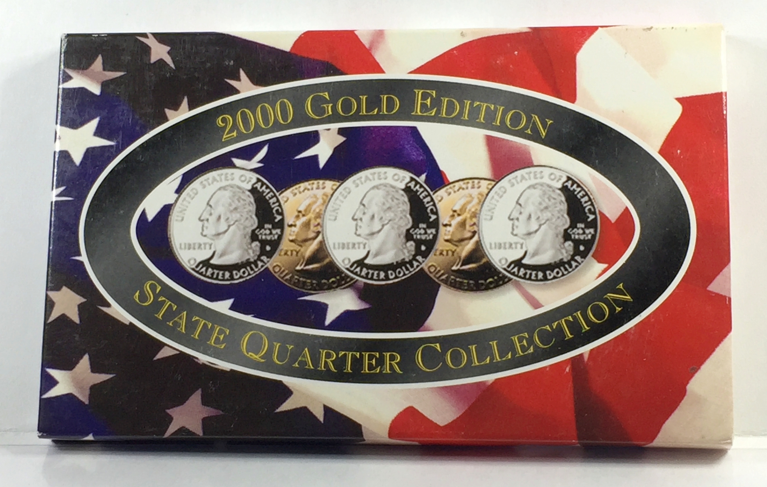 2000 24K Gold Layered State Quarter Commemorative Collection*In ...