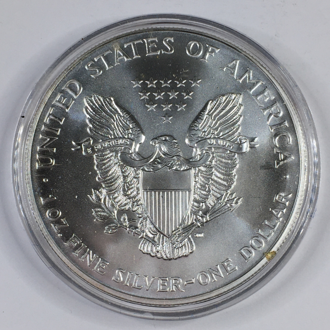 2000 Colorized American Silver Eagle*1oz .999 Fine Silver | Property Room