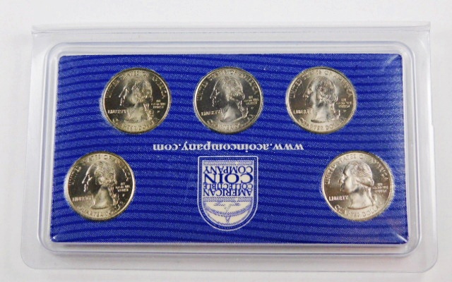 2000 Colorized and Uncirculated Commemorative State Quarters*In ...