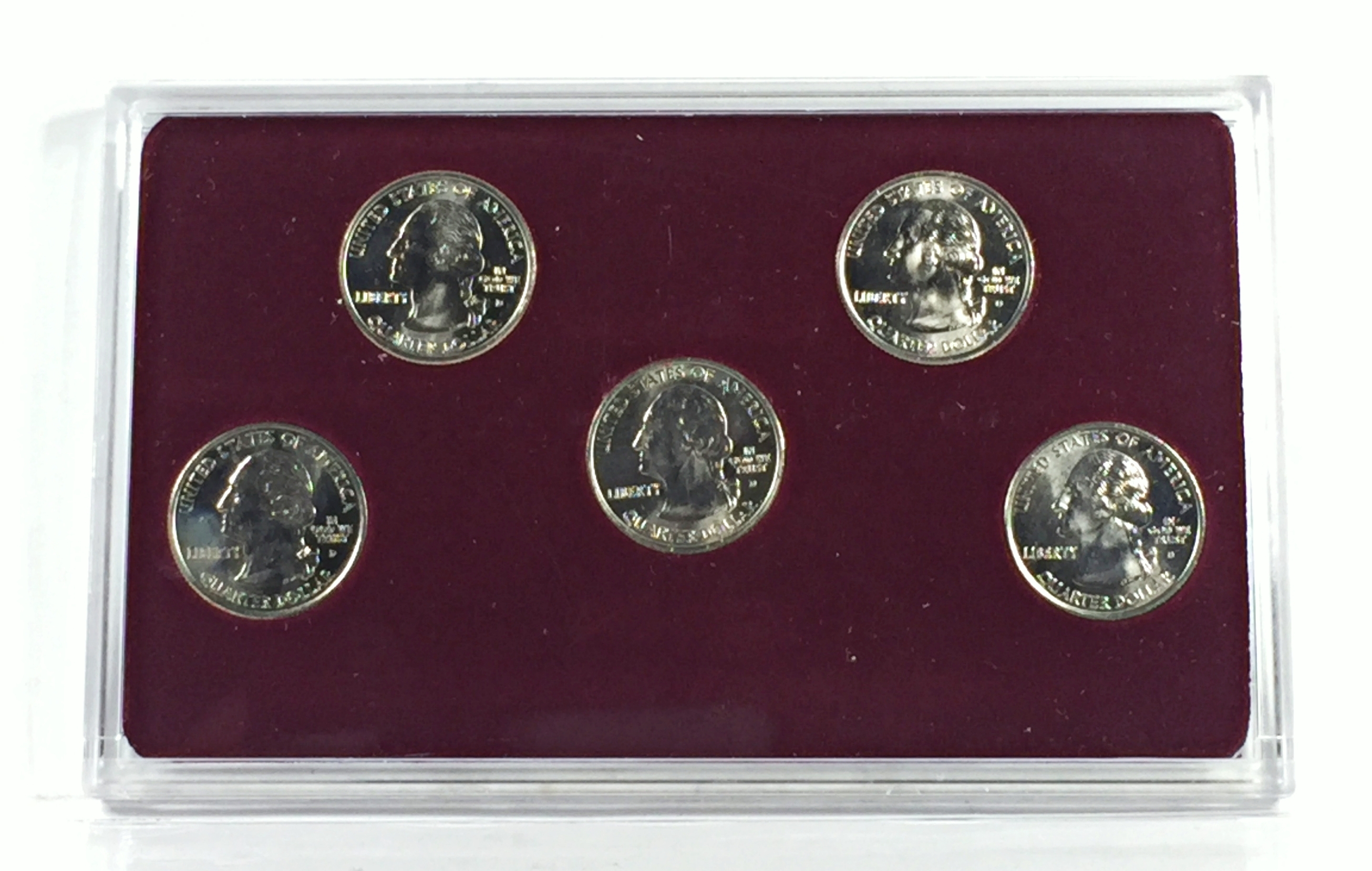 2000 Statehood Commemorative Quarters Collection*In Custom Holder ...