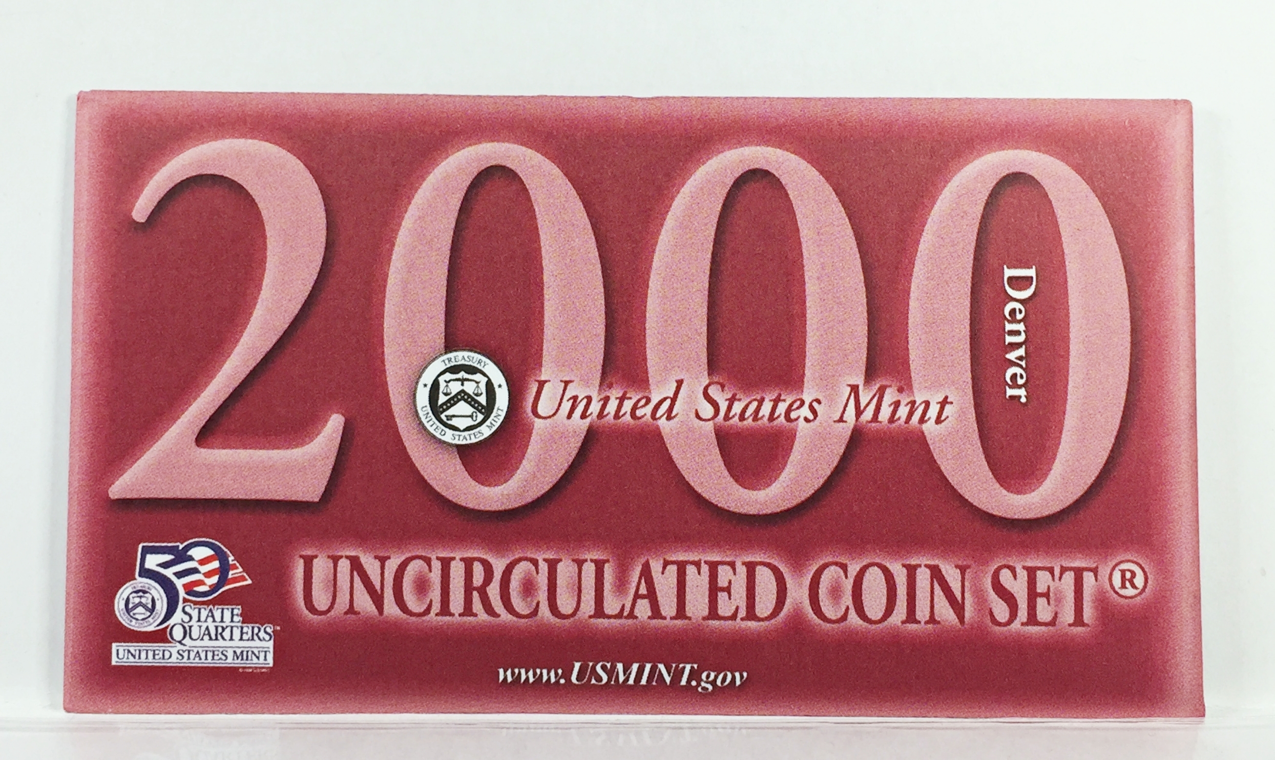 2000 United States Denver Mint Uncirculated Coin Set*Includes Sacagawea ...