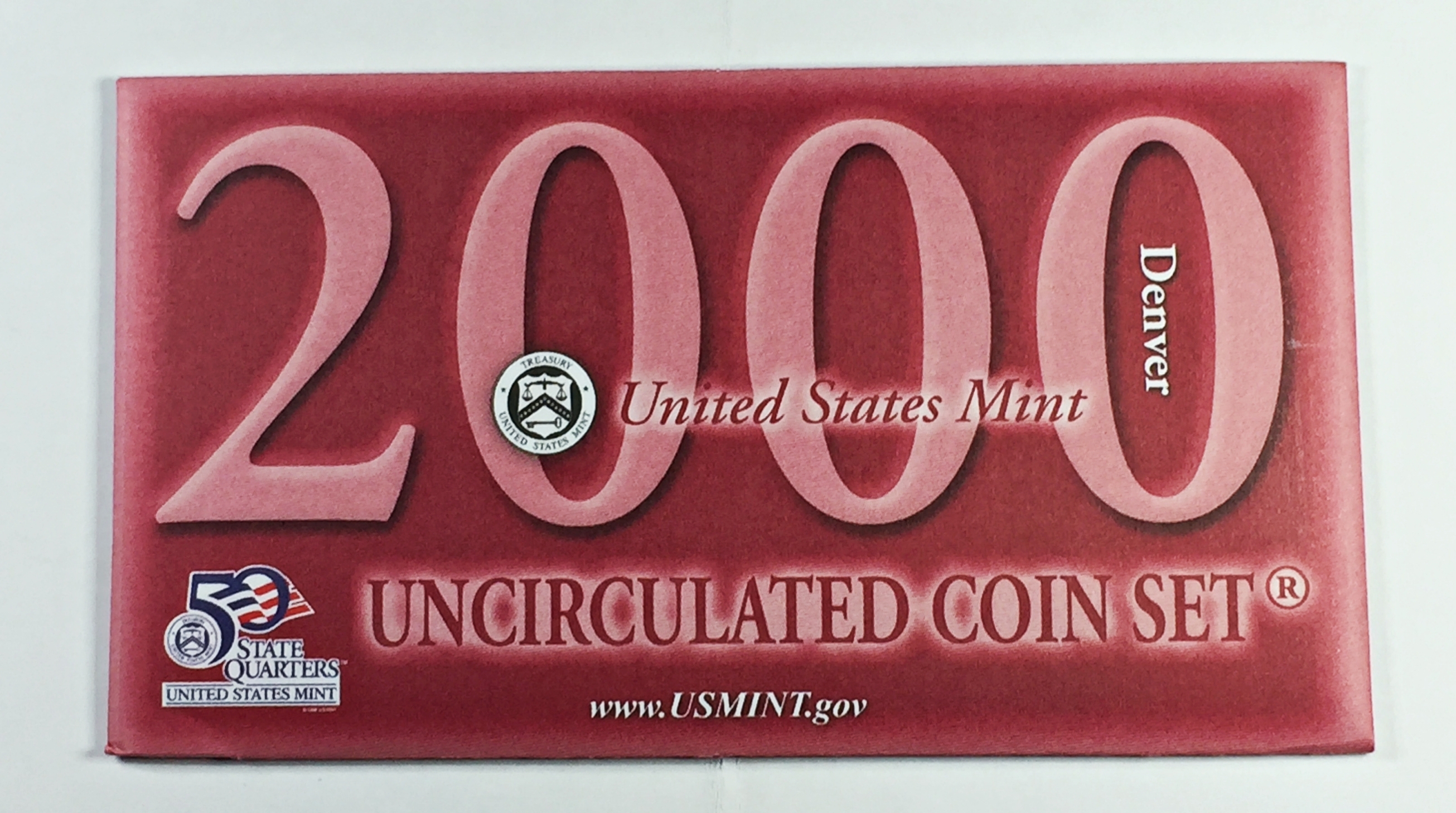 2000 United States Mint Uncirculated Coin Set*Denver Mint*Includes ...