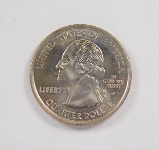 2000-D Colorized Virginia Commemorative State Quarter | Property Room