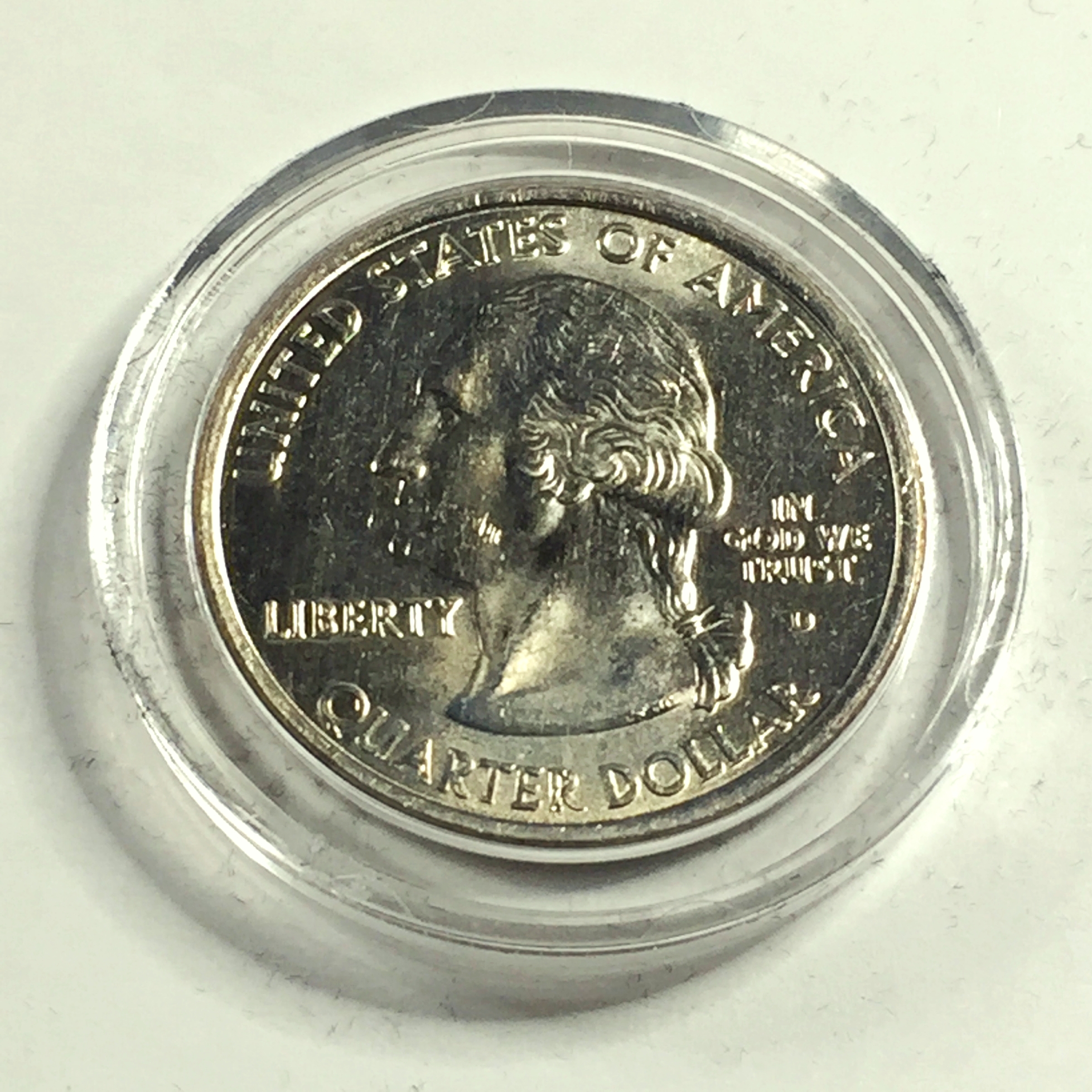 2000-D Colorized Virginia State Commemorative Quarter*Specialized ...
