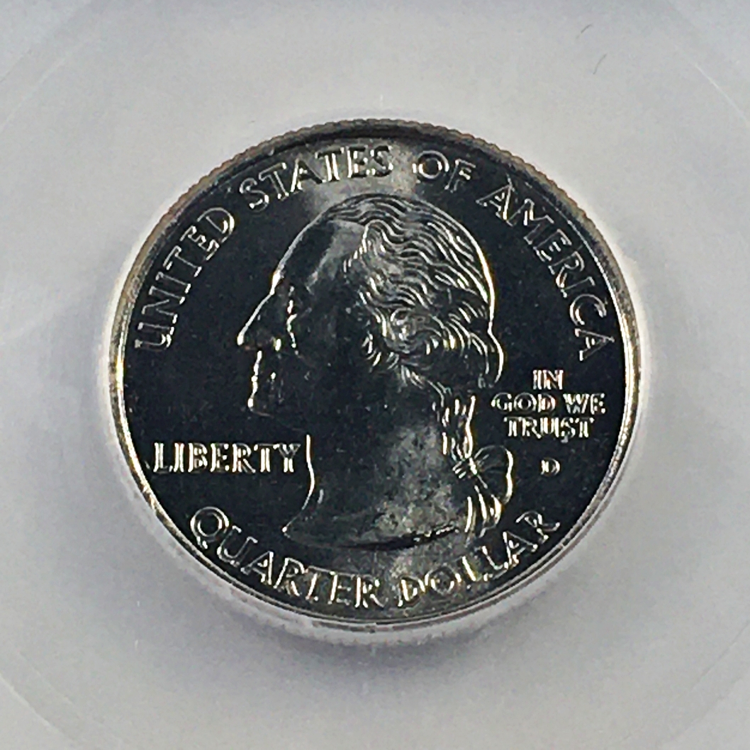 2000-D Massachusetts State Commemorative Quarter from ICG*SAMPLE ...