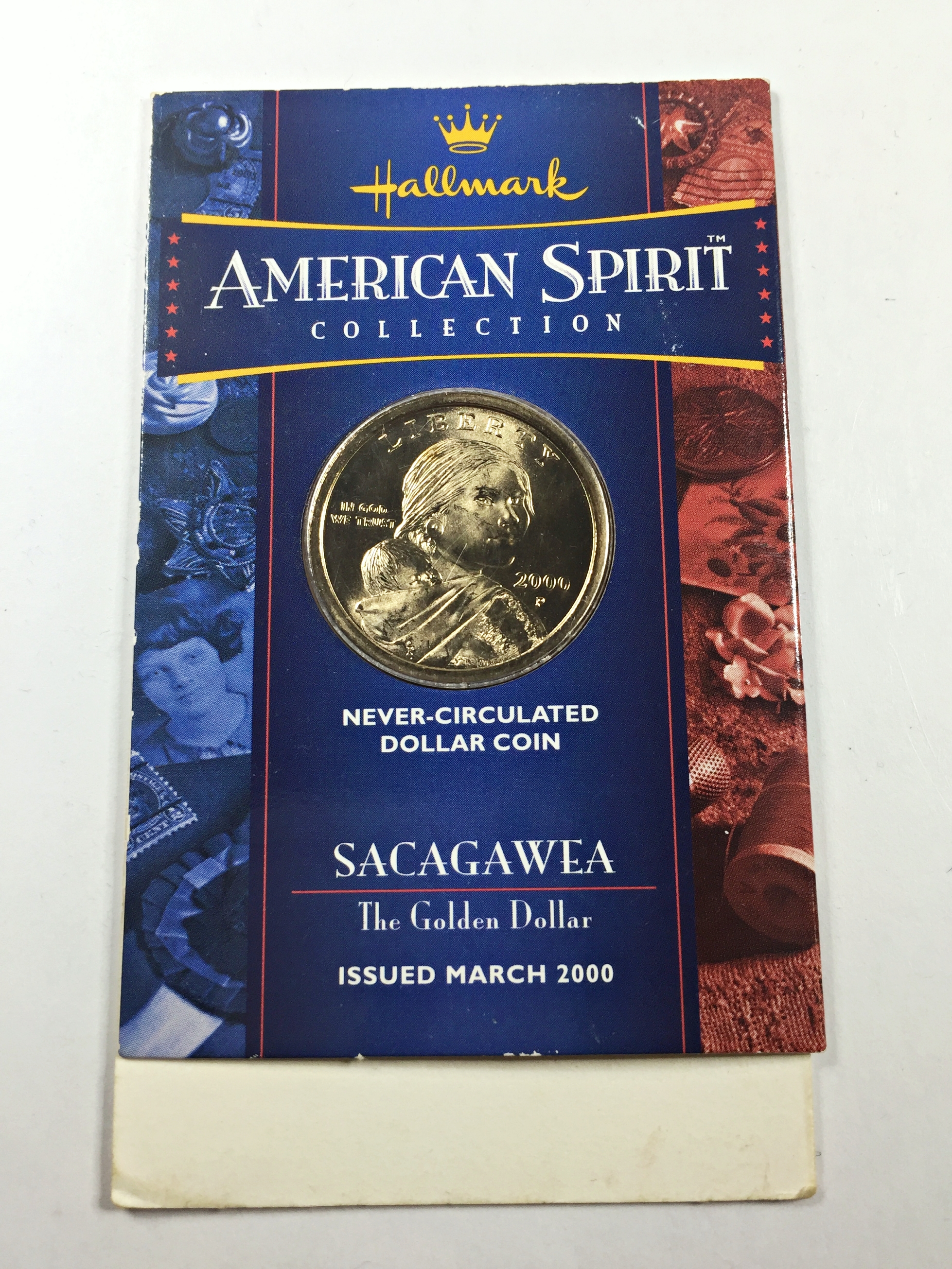 2000-P Commemorative Sacagawea Dollar*Uncirculated*In Small Story Board ...