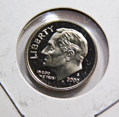 2000-S Proof Roosevelt Dime*DCAM | Property Room