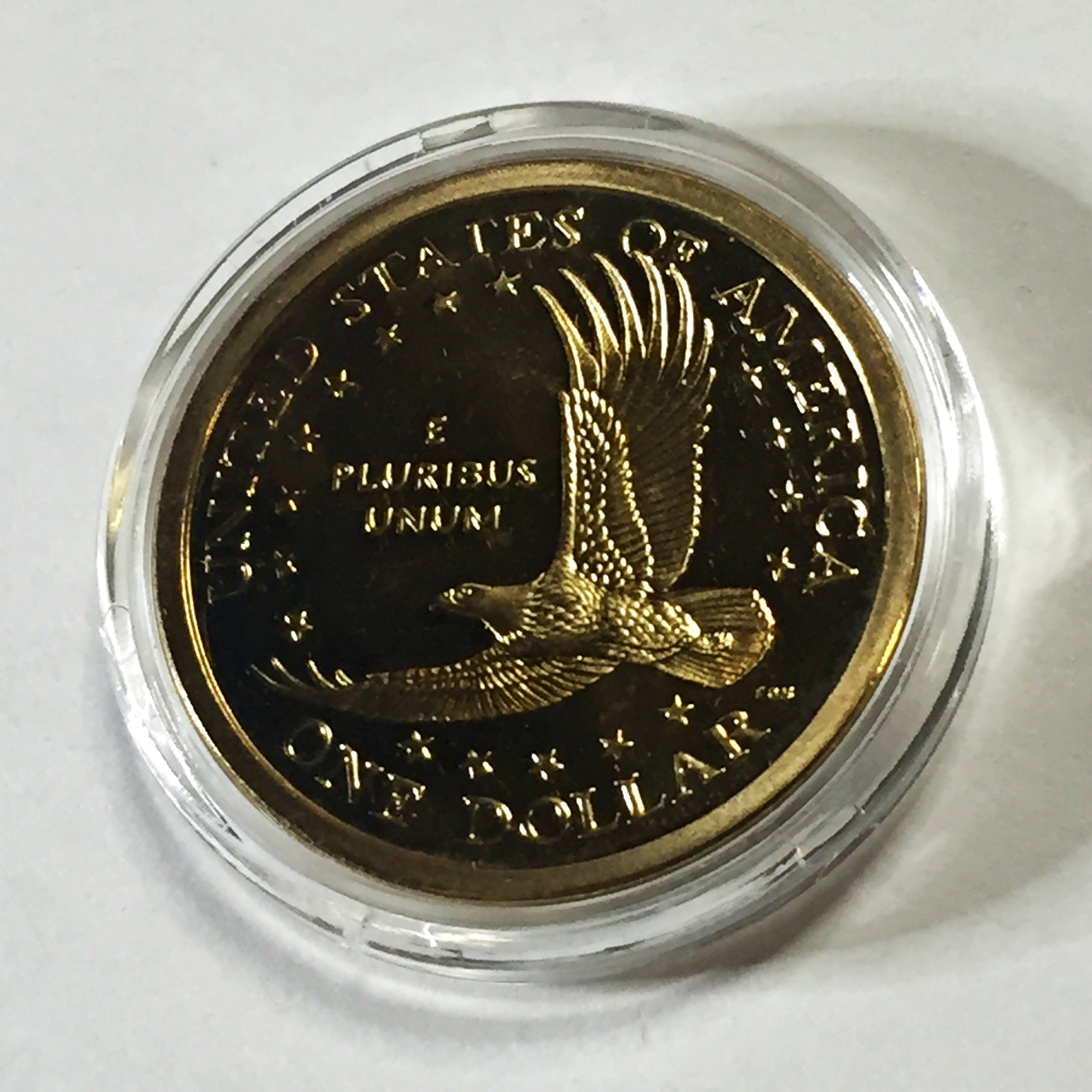 2000-S Proof Sacagawea Commemorative Dollar*DCAM*In Protective Capsule ...