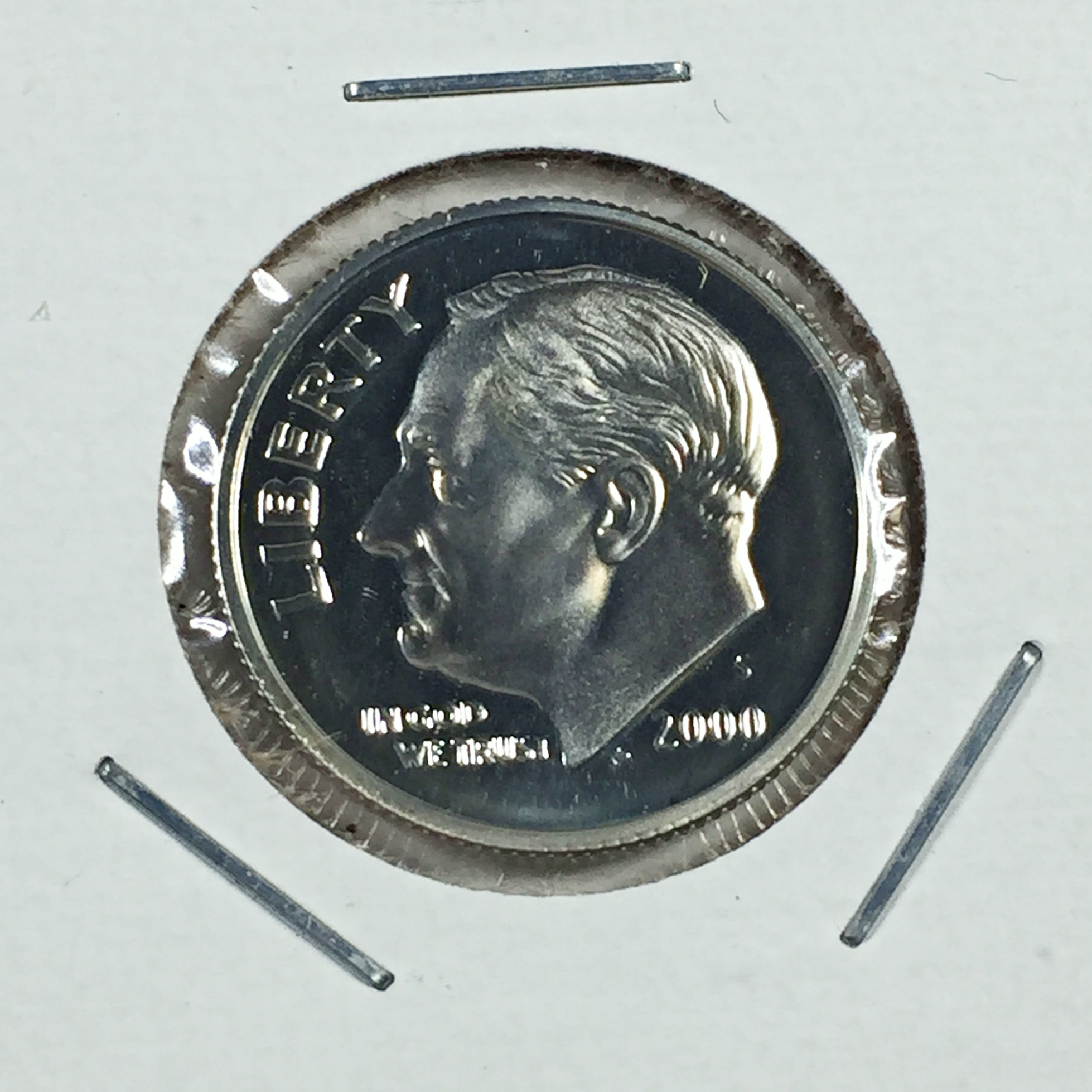 2000-S Proof Silver Roosevelt Dime*DCAM | Property Room