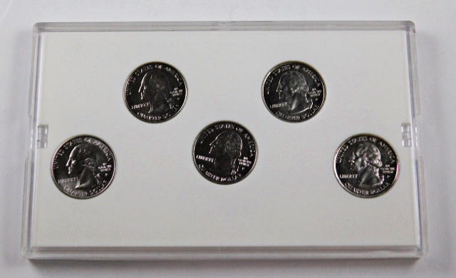 2001 Platinum Edition State Quarter Collection*In Original Packaging ...