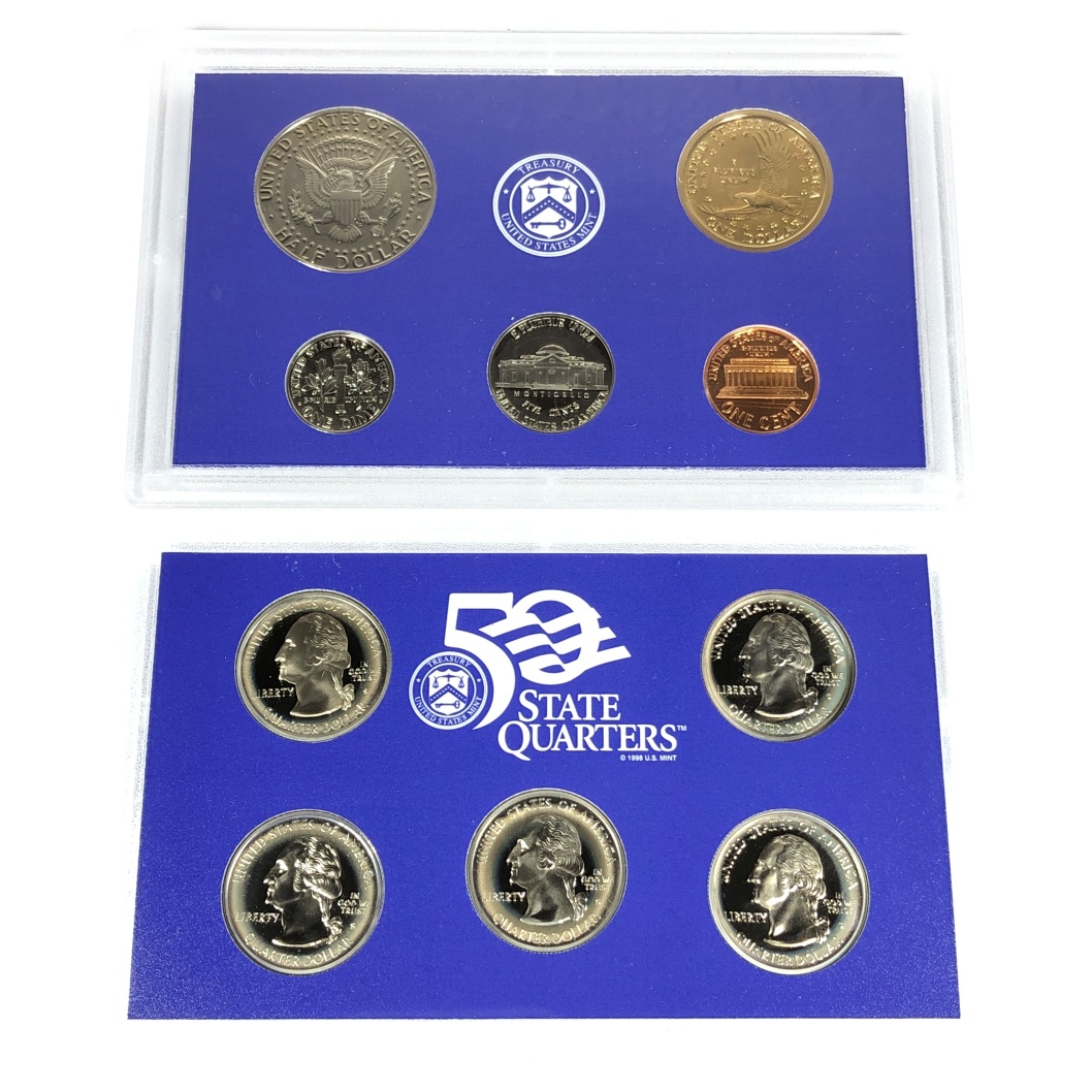 2001 United States Mint Proof set*Includes Commemorative Quarters ...