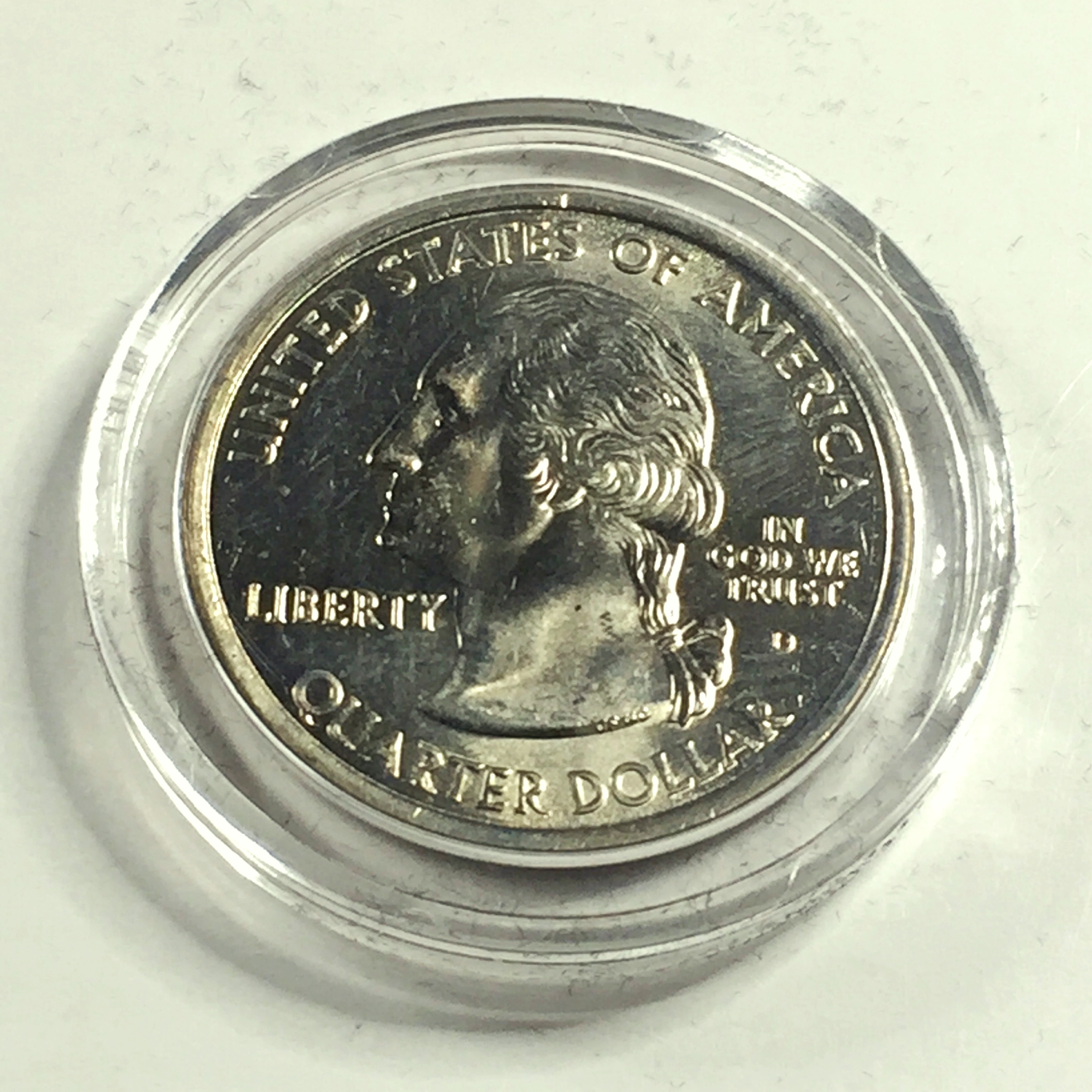 2001-D Colorized Rhode Island State Commemorative Quarter*Specialized ...
