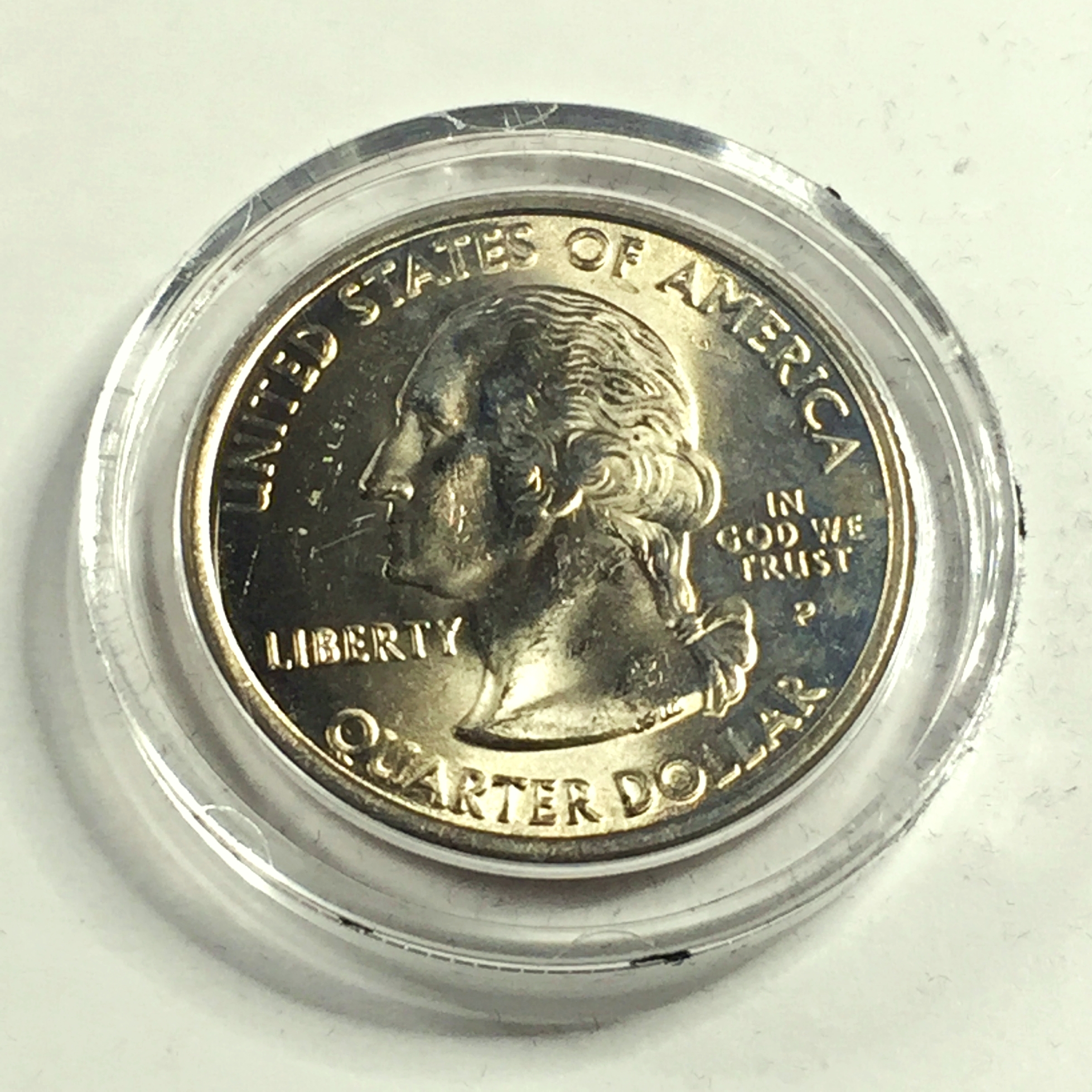 2001-P Colorized New York State Commemorative Quarter*Specialized ...