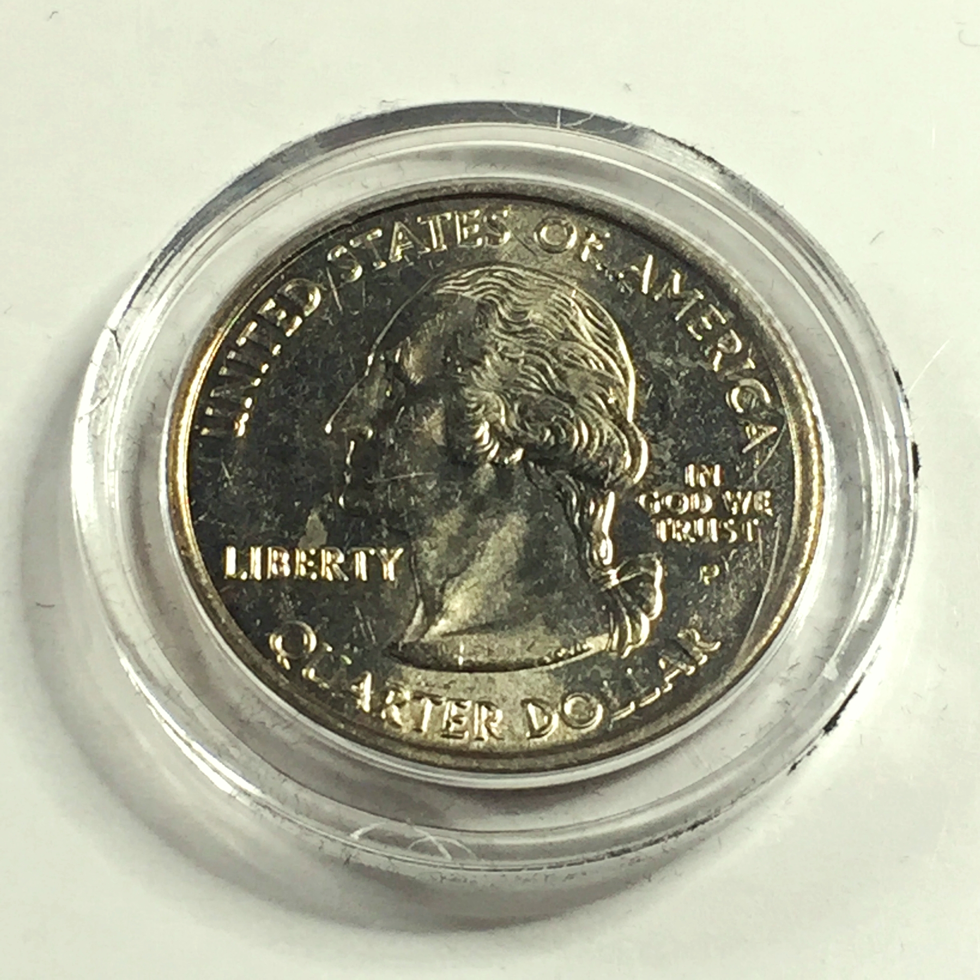 2001-P Colorized North Carolina State Commemorative Quarter*Specialized ...