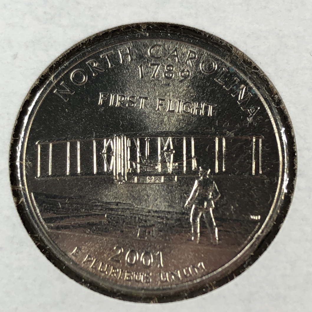 2001-P North Carolina State Commemorative Washington Quarter*High Grade ...