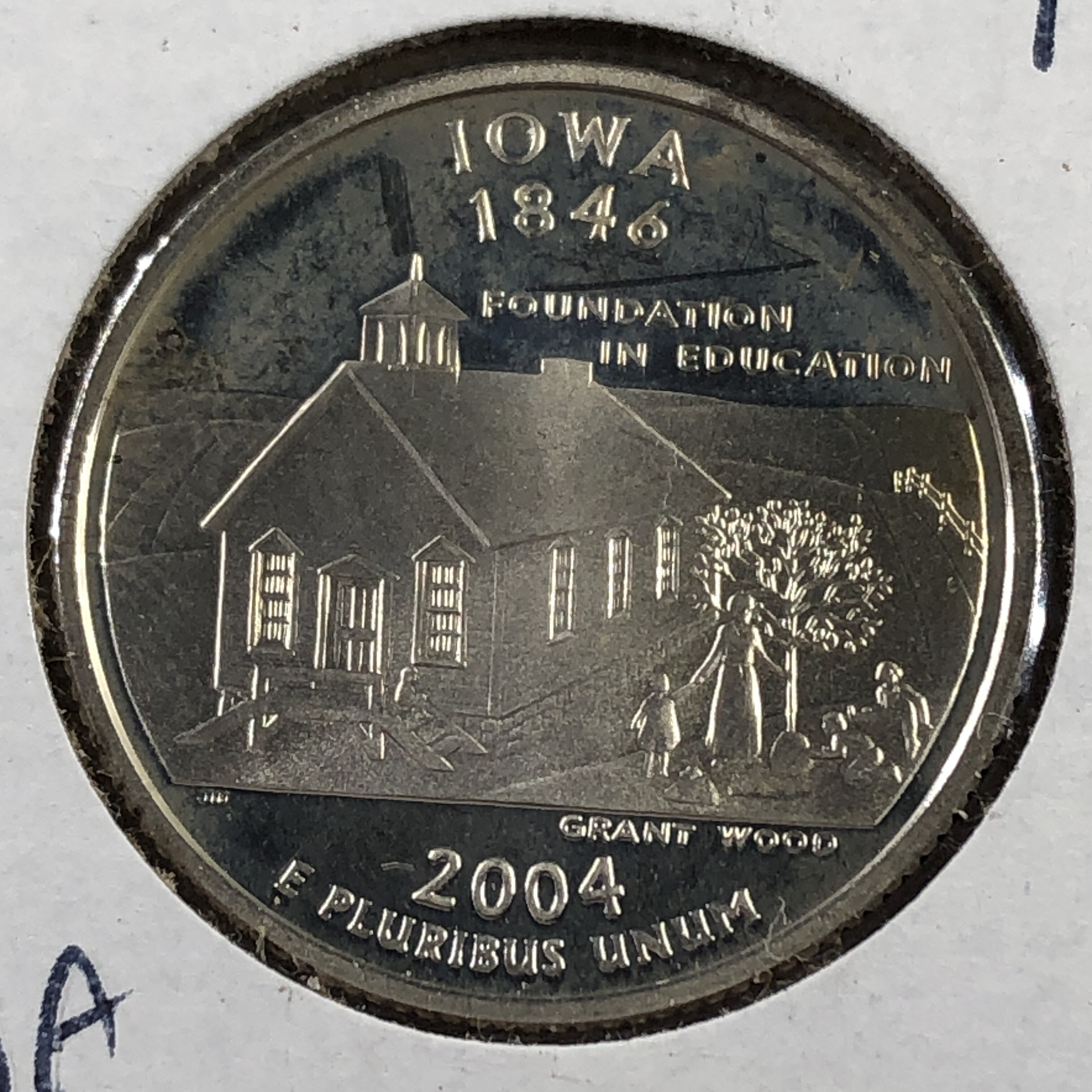 2001-S Proof Silver Iowa State Commemorative Quarter*DCAM | Property Room
