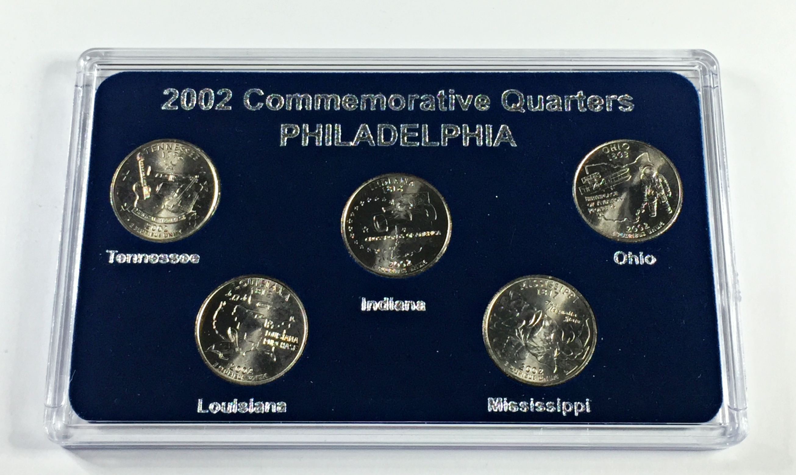 2002 Philadelphia Mint Commemorative State Quarters*Uncirculated in ...