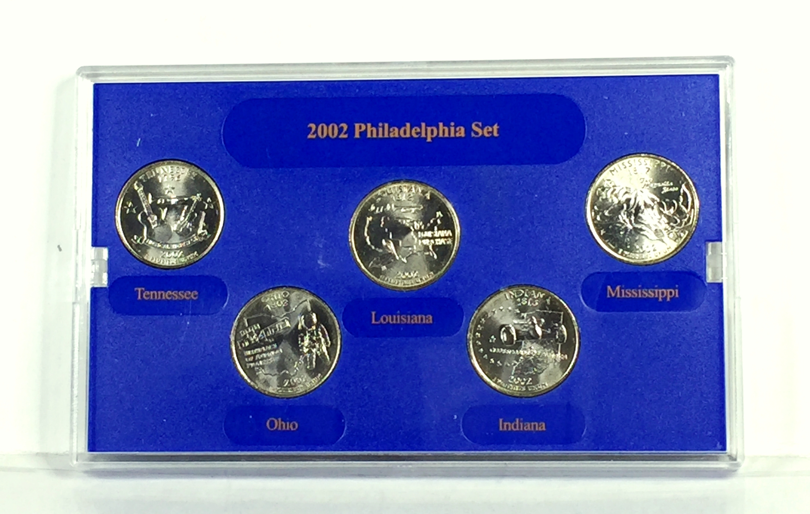 2002 Philadelphia Mint Edition State Quarter Collection*In Custom ...