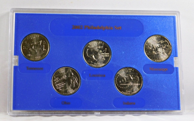 2002 Philadelphia Mint Edition State Quarter Collection*In Custom ...