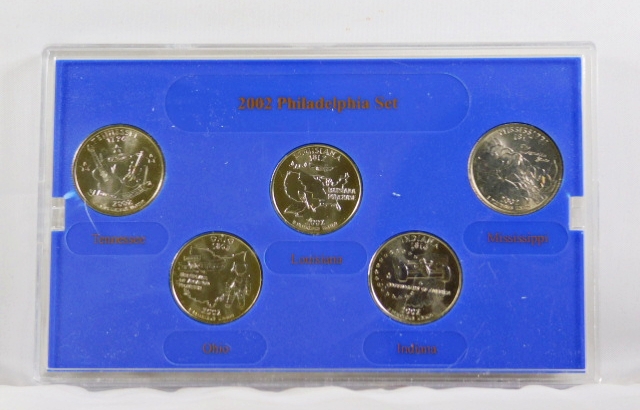 2002 Philadelphia Mint Edition State Quarter Collection*In Original ...