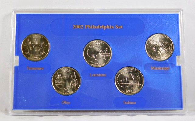 2002 Philadelphia Mint Edition State Quarter Collection*In Original ...