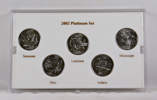 2002 Platinum Edition State Quarter Collection*In Original Mint ...