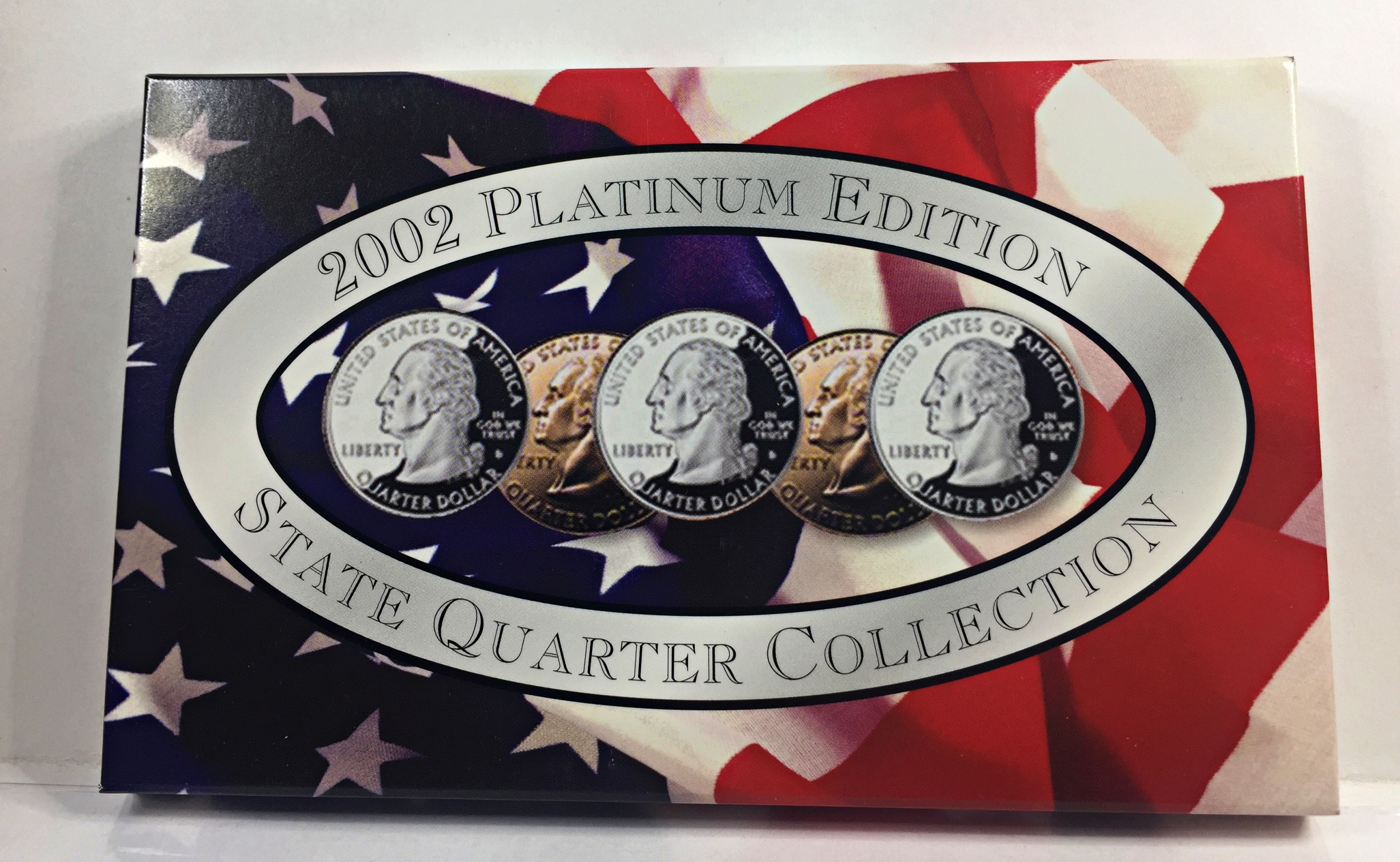 2002 Platinum Edition State Quarter Collection*In Original US Mint ...