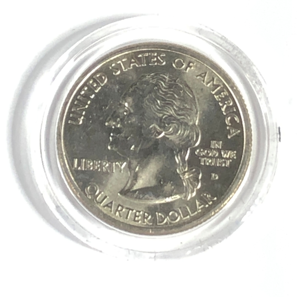 2002-D Colorized Louisiana State Commemorative Washington Quarter*In ...