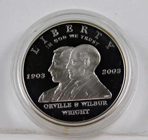 2003-P Proof Silver Dollar*First Flight Centennial Commemorative*In ...